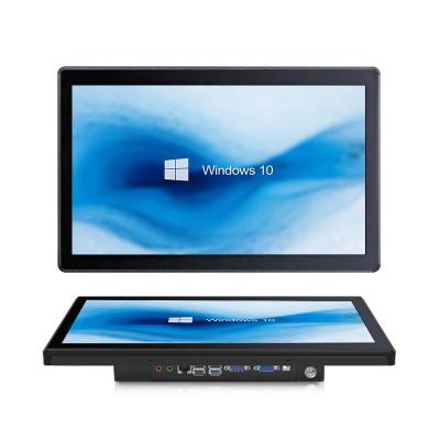 China 15.6 inch IP65 Capacitive Touch Stainless Steel Android Rear-mount Industrial Control Terminal with Embedded Wall-mounted Desktop Cantilever Install for sale