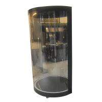 China 75 inch 3D Circular Holotube AI Digital Human Transparent Hologram Display for sale