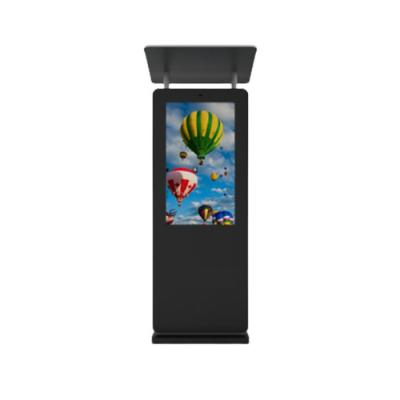 China 43 inch touch canopy electronic station sign outdoor lcd display price for sale