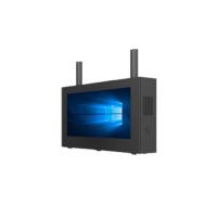 China 55 inch hanging high-definition dual screen advertising all-in-one machine for sale
