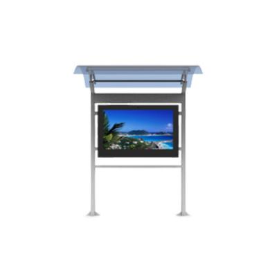 China 55 Inch Horizontal canopy High Brightness Waterproof outdoor advertising machine for sale