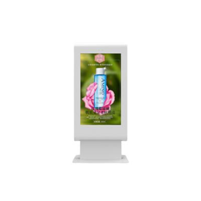 China 55 inch Full outdoor maintenance-free Electronic Totem Lcd outdoor floor-standing advertising for sale