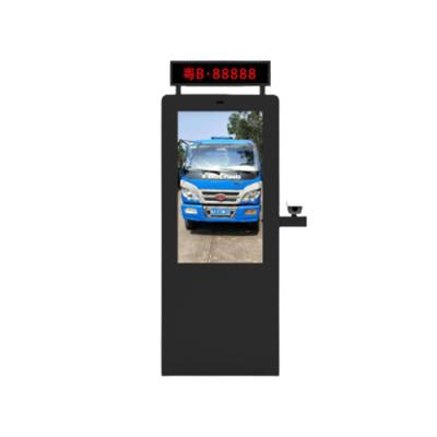 China 55 inch vehicle security check, lightning protection, anti-theft vertical outdoor lcd signage for sale