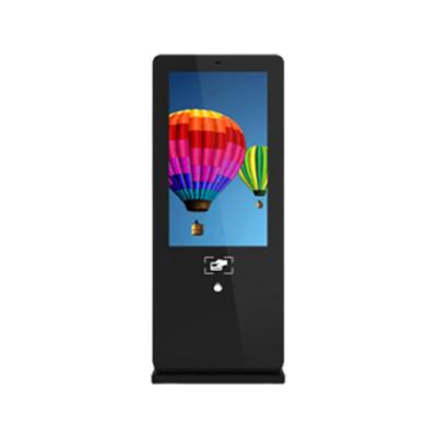 China 65 inch vertical screen lightning protection and anti-theft outdoor multimedia advertising machine for sale