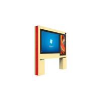 China 75 inch high brightness waterproof ultra clear LCD advertising screen floor standing outdoor advertising machine for sale