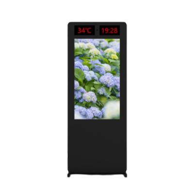 China 49 Inch Outdoor Lcd Kiosk Digital Signage Board Display For Outdoor Restaurant Thru Menu for sale