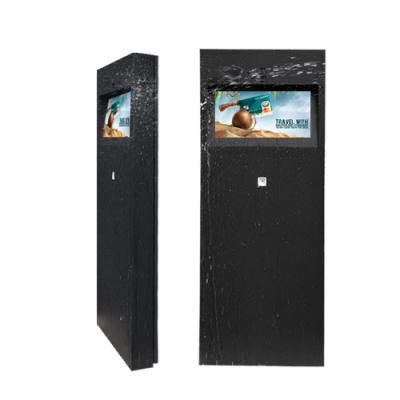 China Built-in QR code scanner, landscape-style outdoor advertising machine with 21.5-inch Lcd Screen for sale