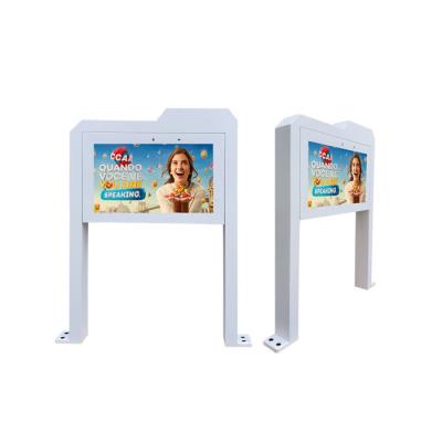 China 43-inch rainproof outdoor electronic bus stop sign advertising machine LCD screen display for sale