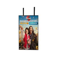 China 55-inch Customized Multimedia Smart Advertising Display Screen Outdoor Hanging Advertising Machine for sale