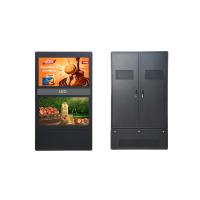 China 55-inch Smart Garage Management and Advertising Horizontal Display Outdoor Advertising All-in-One Machine for sale