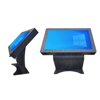 China 55 inch rainproof and waterproof touch screen outdoor standing advertising machine electronic newspaper reading kiosk for sale