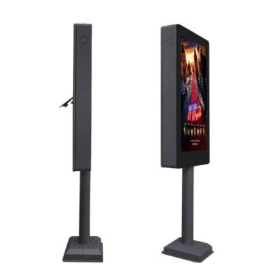 China 55-inch high-definition, high-brightness network remote cloud publishing large vertical screen outdoor lcd digital signage for sale