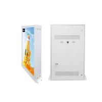 China 55-inch Android/Windows waterproof white outdoor standing advertising machine for sale