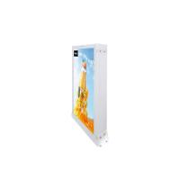 China 55-inch Android/Windows waterproof white outdoor standing advertising machine for sale