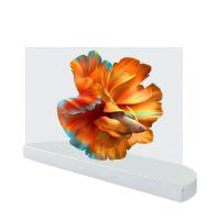 China New Style 55 inch TouchScreen Transparent OLED Display Showcase for sale