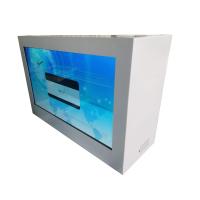 China 32 inch transparent screen display price advertising monitor showcase lcd display box transparent lcd display for sale
