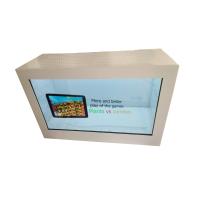 China 32 inch transparent screen display price advertising monitor showcase lcd display box transparent lcd display for sale