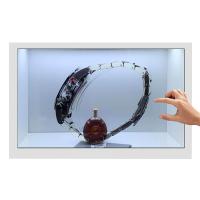 China high quality multi touch 43 inch transparent advertising display price for sale