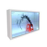 China high quality multi touch 43 inch transparent advertising display price for sale