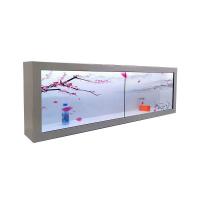 China NEW Technology HD 1080P LCD Monitor Showcase 43 Inch Transparent Display Box Price with Touch Screen for sale