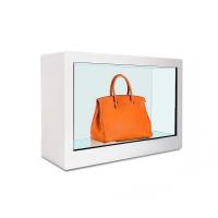 China NEW Technology HD 1080P LCD Monitor Showcase 43 Inch Transparent Display Box Price with Touch Screen for sale