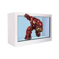 China NEW Technology HD 1080P LCD Monitor Showcase 43 Inch Transparent Display Box Price with Touch Screen for sale