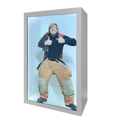 China 43 inch New Products Indoor Infrared Touch Transparent Advertising Display Price For Advertisement for sale