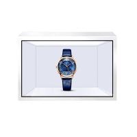 China 43 inch New Products Indoor Infrared Touch Transparent Advertising Display Price For Advertisement for sale