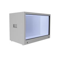 China 49 Inch Transparent Touch Screen Advertising Monitor Showcase LCD Display Box transparent lcd technology price for sale