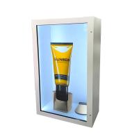 China 49 inch transparent screen display Box price with Interactive Touch Showcase/ Hologram Boxes advertising display screen for sale