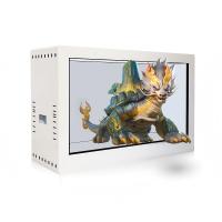 China 49 inch transparent screen display Box price with Interactive Touch Showcase/ Hologram Boxes advertising display screen for sale