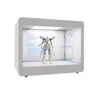 China 55-inch Interactive Transparent LCD Showcase For Jewelry Watches Cosmetics And Premium Retail. for sale