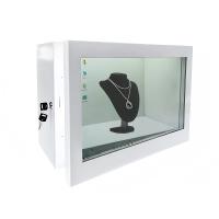 China 55 inch transparent display box manufacturer advertising monitor translucent lcd screen for sale