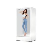China 55 inch High-Brightness see through lcd panel Wall-Mounted Floor-Standing 3D Touch Digital Signage Display IP65 for Elevator for sale