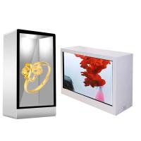 China 65 Inch Hot Sell transparent screen display manufacturer Holographic Touch Screen Interactive Transparent Lcd Display Holobox for Showcase for sale