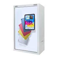 China 86 inch AI Virtual Digital Human 3D Interactive Hologram transparent screen display 3D Indoor Holographic Box with Holographic Fans for sale
