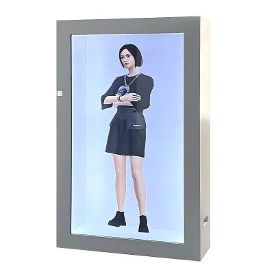 China Built-in PC Touch Screen Digital Signage Showcase 86 Inch transparent lcd screen manufacturer for Shopping Malls SDK for sale