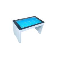 China 32-inch U-shaped multimedia interactive consultation and inquiry table suitable for multiple scenarios for sale