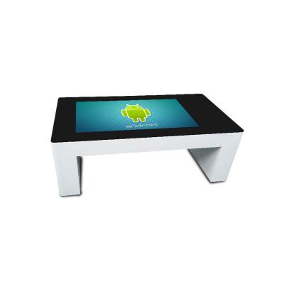 China 55 inch HD Smart Waterproof Interactive Table LCD Indoor Multi Touch Screen Table for sale