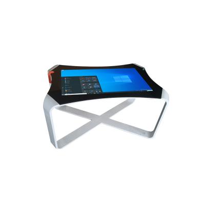 China 43 inch Smart Touch Table Lcd Table Smart Windows Interactive Multitouch Lcd Computer Advertising Screen for sale