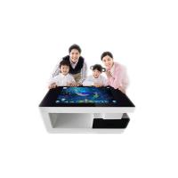 China Custom Size 43 Inch Lcd Screen Table Advertising Player Multi Interactive 4K Waterproof Android Touch Screen Smart Coffee Table for sale