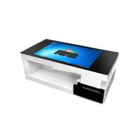 China Custom Size 43 Inch Lcd Screen Table Advertising Player Multi Interactive 4K Waterproof Android Touch Screen Smart Coffee Table for sale