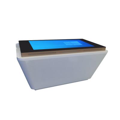 China 55 inch Advertising Kiosks hd videos interactive whiteboard touch screen table with touch screen for sale