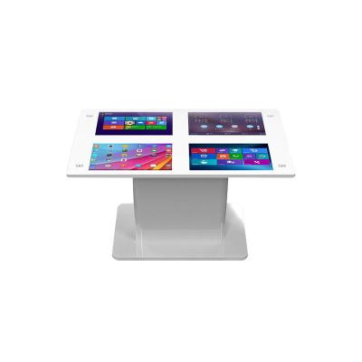 China 21.5 inch Advertising LCD screen interactive touch screen smart coffee game table for sale