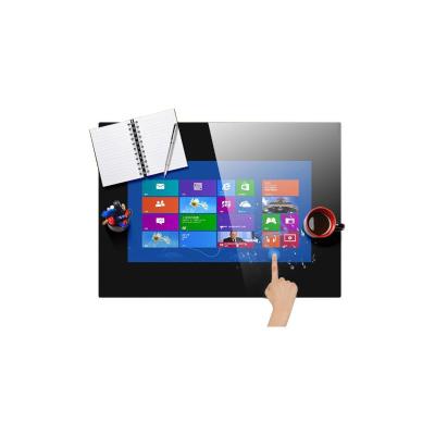 China 21.5-inch interactive square desktop capacitive touch screen coffee table for sale