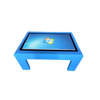 China 43 inch For game advertising exhibition LCD interactive capacitive touch screen digital signage touch table price for sale