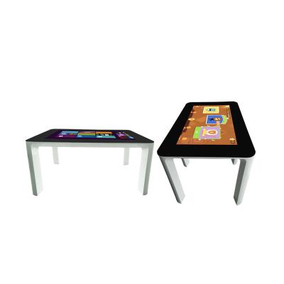 China Wholesales 43 inch LCD Screen Smart Display Kiosk Interactive Touch Screen Monitor Desk for sale