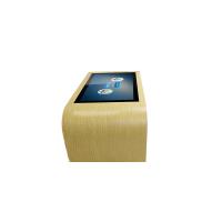 China 43 Inch Android Windows LCD Interactive Smart Screen Coffee Table with NFC Module Power Charging Station Camera Module for sale
