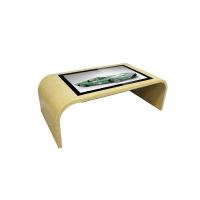 China 43 Inch Android Windows LCD Interactive Smart Screen Coffee Table with NFC Module Power Charging Station Camera Module for sale