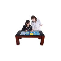 China 43 Inch Object Recognition Restaurants Smart Digital Interactive Multi Touch Table Price Shop Dining Table for Education for sale